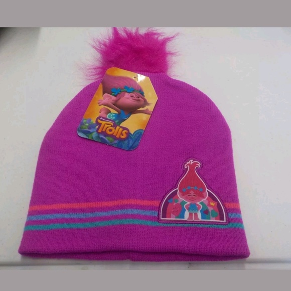 Dreamworks | Accessories | Nwt Dreamworks Trolls Kids Beanie | Poshmark